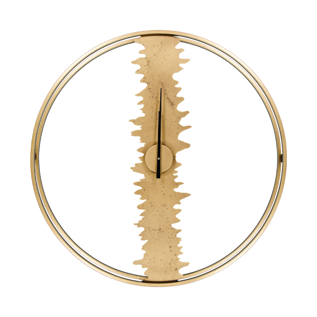 Dante Waves Wall Clock (7180-HM8472-CK)
