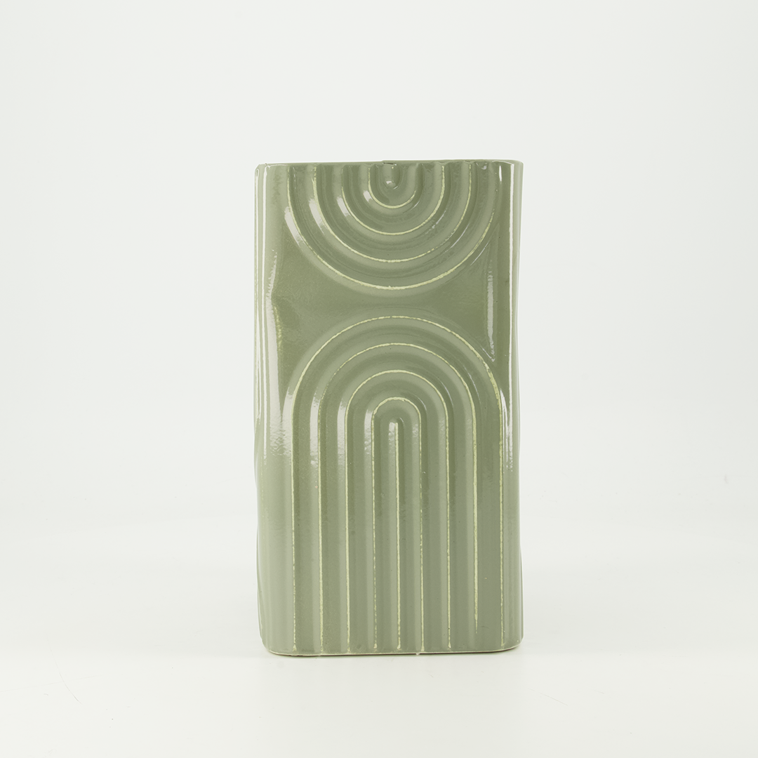 Gadar Metal Tall Vase - Small (7808-JM2528-0S)